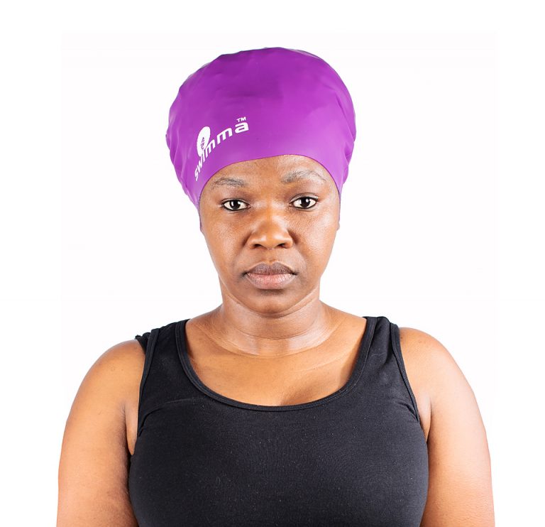 Afro-Regular Green – Swimma Caps